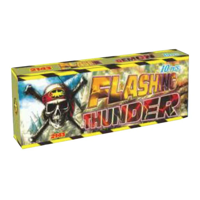 Flashing thunder / knaller met lont 10 Stuks :: fireworks.4.u